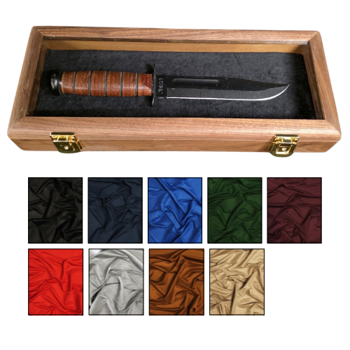Large Knife Display Box | The Wood Gallery